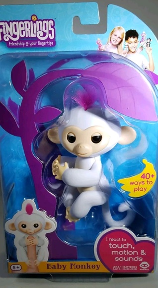 Wowwee | Toys | Authentic Wowwee Fingerlings Sophie Baby Monkey | Poshmark